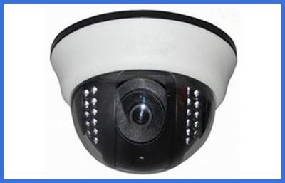 China Plastic Indoor IP CCTV Camera Systems , 1.0 Mega Pixels CMOS IR Dome Camera for sale