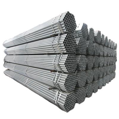 China Cold Rolled Hot Rolled Galvanized Steel Pipes 6m 9m 12m Length with 20-219mm OD and 0.6-10mm Wall Thickness for sale