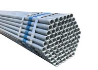 China Hot Dip Galvanized Round Steel Pipe 20mm-508mm OD ERW Steel Tube for Greenhouse Construction for sale