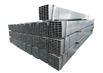 China 5.8m-12m Galvanized Steel Square Tube ST35-ST52 Hot Rolled with 40-275g/m² Zinc Coating for sale