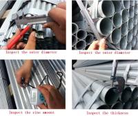 China Customizable Pre-Galvanized Steel Tube Greenhouse Pipes 20-508mm OD 1-12mm Wall Thickness for sale