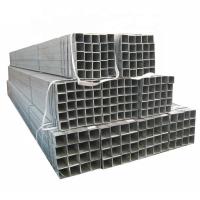 China Hot Dipped Galvanized Square Steel Pipe 20x20mm to 500x500mm Electric Welded Plain Ends for sale