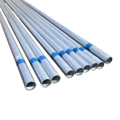 China Q235 Galvanized Welded Steel Pipe 4 Inch Beveled Chamfer Ends for sale