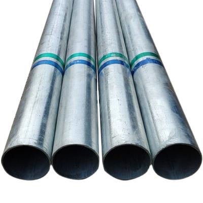 China Hot Dip Galvanized Steel Pipe 20MM-508MM OD 1MM-12MM Wall Thickness for Greenhouse Construction for sale