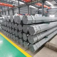 China Q345 Galvanized ERW Steel Pipe 20mm-508mm OD 1mm-12mm Wall Thickness for Construction and Industrial Applications for sale