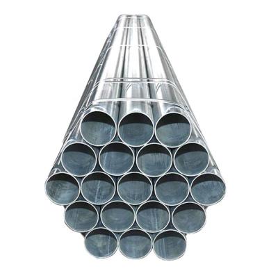 China ERW Welded Galvanized Steel Pipe 20MM-508MM Diameter 1MM-12MM Wall Thickness for Construction for sale