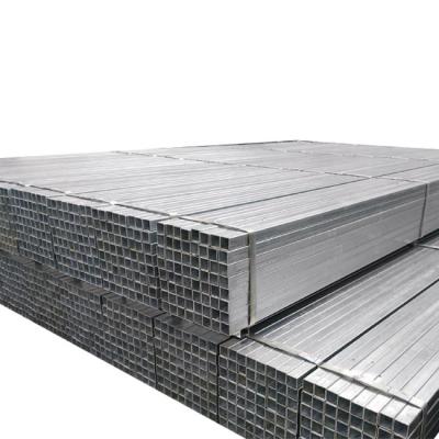 China ERW Galvanized Steel Square Tube 1.2mm Thickness with Q235B/Q345B Material for Greenhouse Construction for sale