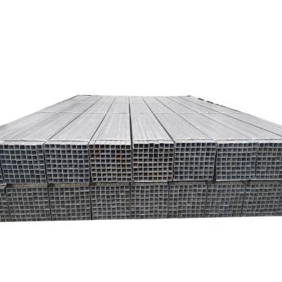 China ERW Pre Galvanized Square Pipe ASTM A500 0.5mm-30mm Zinc Coating for sale