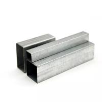 China Galvanized Steel Square Tube A500 Grade B - 20x20mm to 500x500mm Sizes with 1.2-20mm Wall Thickness for sale