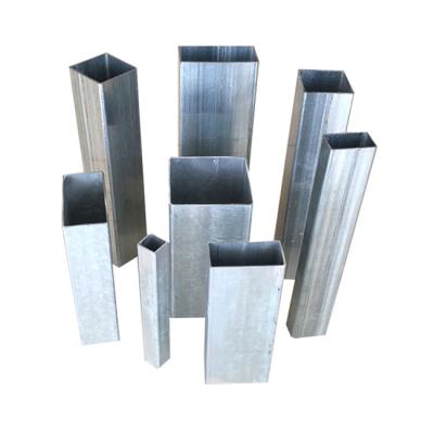 China Agricultural ERW Galvanized Steel Rectangular Pipe 1mm-7.5mm Thickness, 20x20mm to 500x500mm Sizes for Construction and Farming for sale