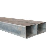 China Galvanized Steel Pipe 275g/m2 Zinc Coating Cold Rolled Box Section 5.5m 5.8m Black Painted for sale