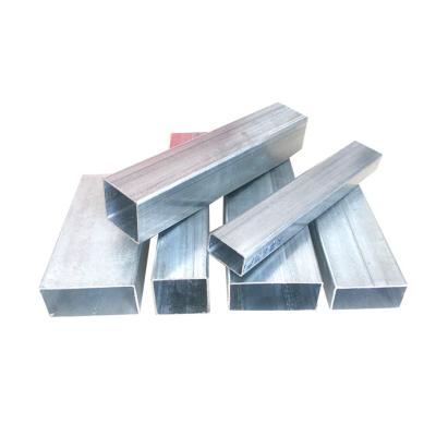 China 1.2mm-20mm Galvanized Steel Square Tube A369 Galvanised Rectangular Box Section for sale
