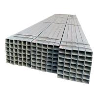 China Q195 Hot Dip Galvanized Square Steel Tube JIS G3466 ERW 6m Length 20x20-500x500mm for sale