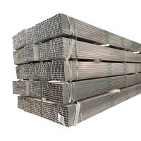 China Galvanized Steel Square Tube 40x40 50x50 1.2mm-4.75mm Thickness ASTM A500 Standard 5m-14m Length for sale