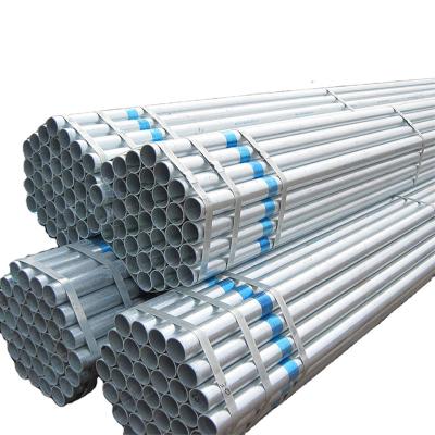 China CE ISO Certified Galvanized Steel Fence Pipe 10-219mm OD 0.3-2.3mm Wall Thickness 1-24m Length for sale