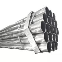 China Hot Dip Galvanized Round Steel Pipe 20mm-508mm OD 1mm-12mm Wall Thickness for Construction and Greenhouse for sale