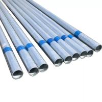 China Industrial ERW Galvanized Steel Pipe Q345 Q235 20-508mm OD 1-12mm Wall Thickness for Construction for sale