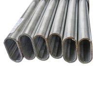 China S235 S355 Flat Oval Steel Tube 20-508mm OD Galvanized ERW Pipes for Construction and Scaffolding for sale