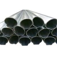 China DIN JIS Gi Shape Steel Pipe 1m-12m Thick Wall ERW Q235 Q345 Oval Tube for sale