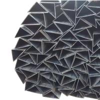 China Pre Gi Triangular Steel Tubing GB API Black Paint Q195 Mild Steel for sale