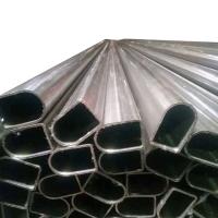 China Q345 D Shaped Steel Pipe AISI ASTM Cold Rolled Structural Steel Tubing 10x15-115x42mm for sale
