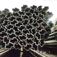 China Galvanized Deformed Steel Pipe 0.5-20mm Thickness for Greenhouse & Farm Applications ASTM A53 A369 for sale