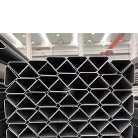 China Pre Galvanized Hexagon Steel Tube ASTM A53 Grade B OD 12-112mm WT 0.8-2.2mm for sale