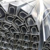 China Q345 Q195 SS400 Oval Steel Pipe 1-12m Length Galvanized Black Painted Special Section Tube for sale