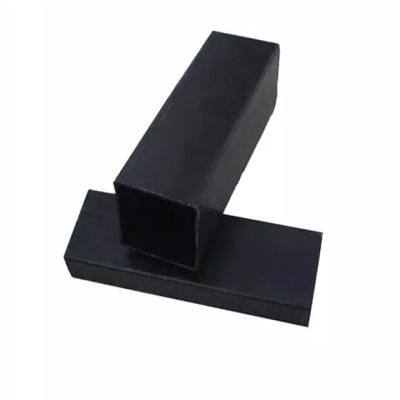 China ERW Black Carbon Steel Pipe Round Square Hollow Section 0.5-48 Inch OD 0.3-60mm Wall for sale