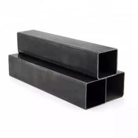 China Black Steel Square Tube 40x40mm 6m Length Iron Pipe for Construction for sale