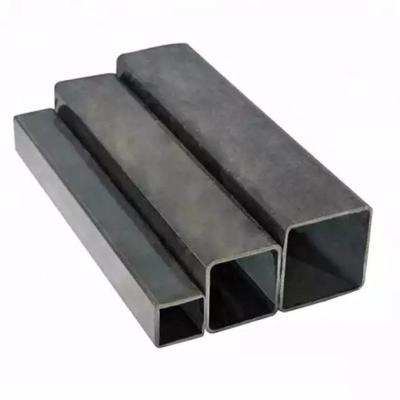 China Customized ERW Black Carbon Steel Pipe Round and Square OD 16-820mm Thickness 0.5-25mm for sale