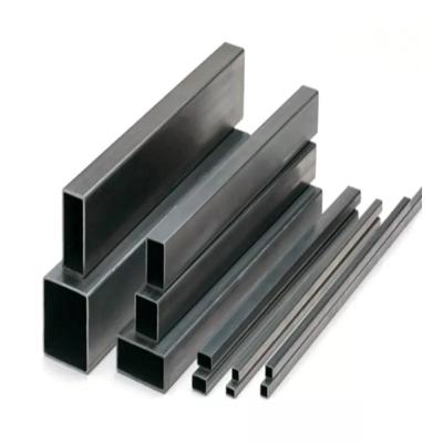China ERW Rectangular Black Steel Pipes Q235 SS400 for sale