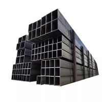 China DIN JIS Black Steel ERW Square Pipe ASTM A36 Carbon Steel 16x16-250x250mm for sale