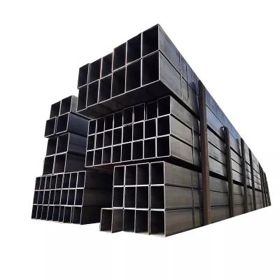 China DIN JIS Black Steel ERW Square Pipe ASTM A36 Carbon Steel 16x16-250x250mm for sale