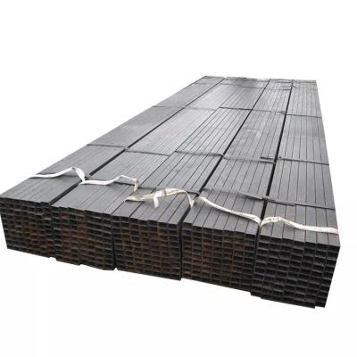 China SS400 Black Carbon ERW Steel Pipe 12-2620mm OD 0.5-40mm Thickness for Construction for sale