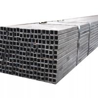China Hot Rolled S235 S355 Black Steel Pipe 6m Oil Bared Surface ERW Welded Square Round Tube for sale