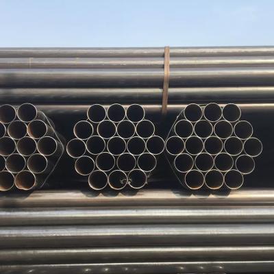 China ERW Black Steel Pipe 1-10mm Thick Round Square Hollow Section CE ISO for sale