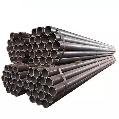 China ERW Black Square Steel Pipe A53 A106 SS400 0.3mm-5mm Thickness for Construction for sale