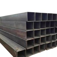 China 0.6mm-25mm Black Steel Square Pipe 10-600mm Dimensions for Structural Applications for sale
