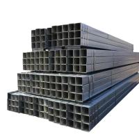 China A369 Black Steel Square Rectangular Pipes 6m Length Hot Rolled for Construction - Sizes 10x20mm to 250x250mm for sale