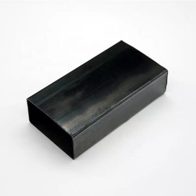 China GI Weld Black Steel Pipe 10x10-600x600mm OD 5.8-12m Length Plained Beveled Ends for sale