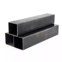China Q345 Black Steel Square Tube Hollow Section ERW Carbon Steel Pipe 0.5-25mm for sale