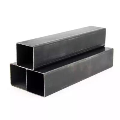 China Q345 Black Steel Square Tube Hollow Section ERW Carbon Steel Pipe 0.5-25mm for sale
