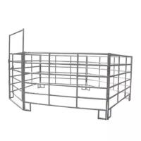 China CE ISO Galvanized Livestock Fencing Horse Gate Panels - 3-7 Rail Configurations, Portable Tube Design for sale