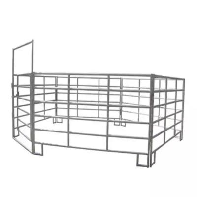 China CE ISO Galvanized Livestock Fencing Horse Gate Panels - 3-7 Rail Configurations, Portable Tube Design for sale