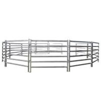 China CE ISO Portable Livestock Fence Panels 1.8m×2.1m with 1.6mm-2.0mm Galvanized Steel Construction for sale