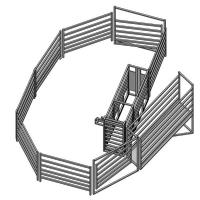 China Hot Dipped Galvanized Livestock Corral Panels 1.8m x 2.1m for Cattle Horse Sheep Farm Fencing for sale