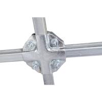 China Q235/Q345 Steel Greenhouse Structure Components - Storm Resistant GB ISO Certified Agricultural Building Parts for sale