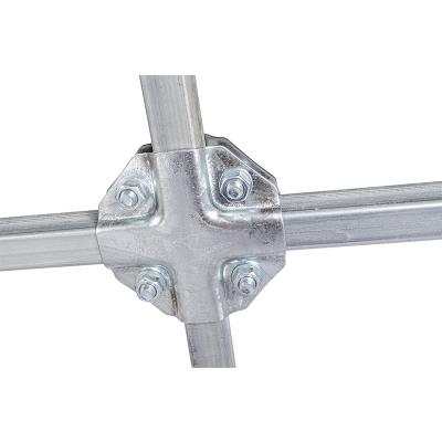 China Q235/Q345 Steel Greenhouse Structure Components - Storm Resistant GB ISO Certified Agricultural Building Parts for sale