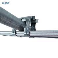 China DIN ANSI Greenhouse Metal Frame Parts with Coarse Thread Pipe Connectors - Q235/Q345 Steel Construction for sale